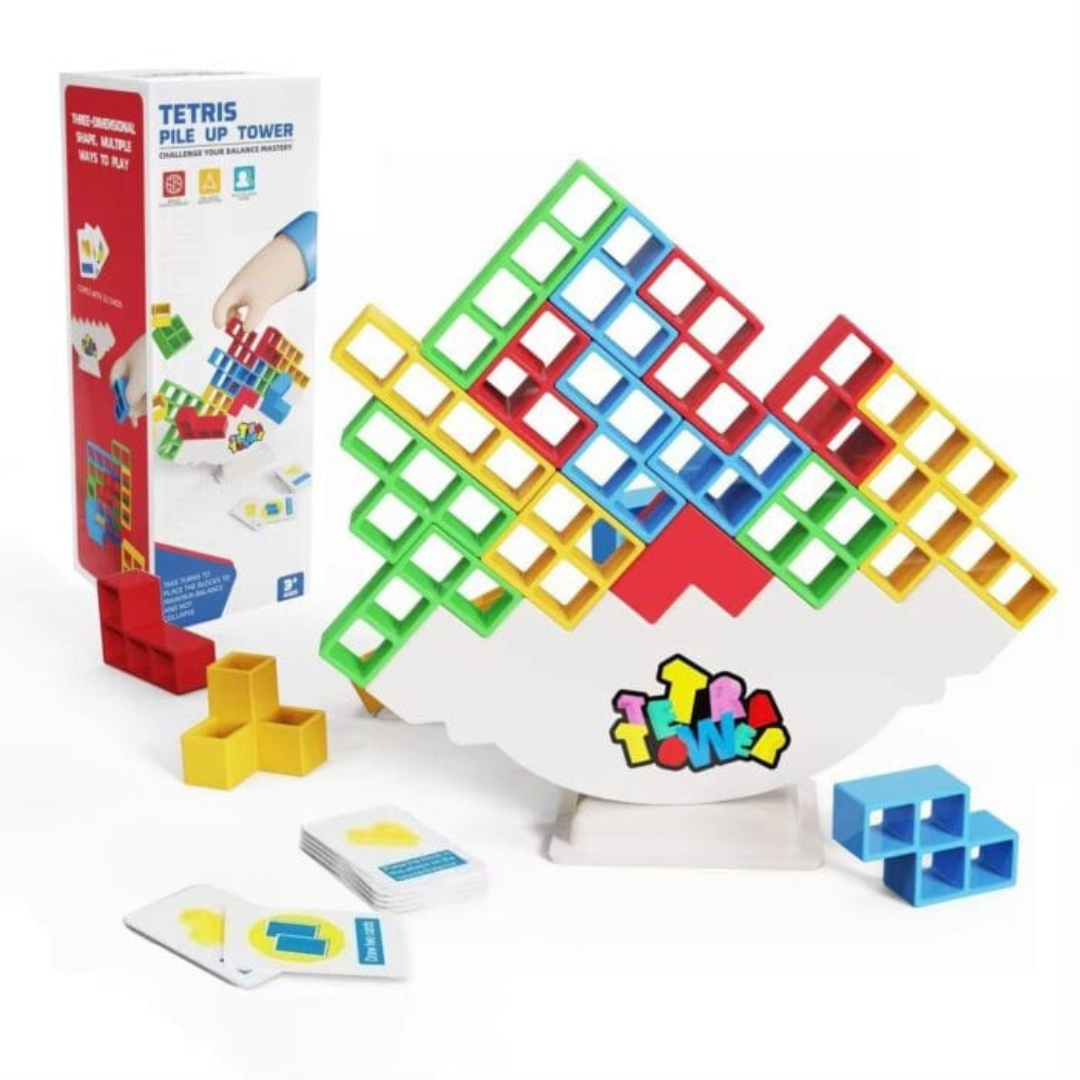 Tetra Tower Stacking Balance Game – Toys World - Online Toys Shop in ...